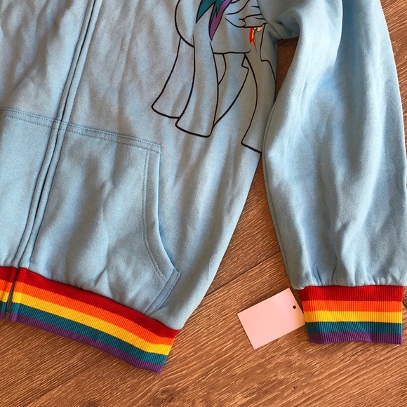 My Little Pony | Jackets & Coats | New My Little Pony Jacket Rainbow ...